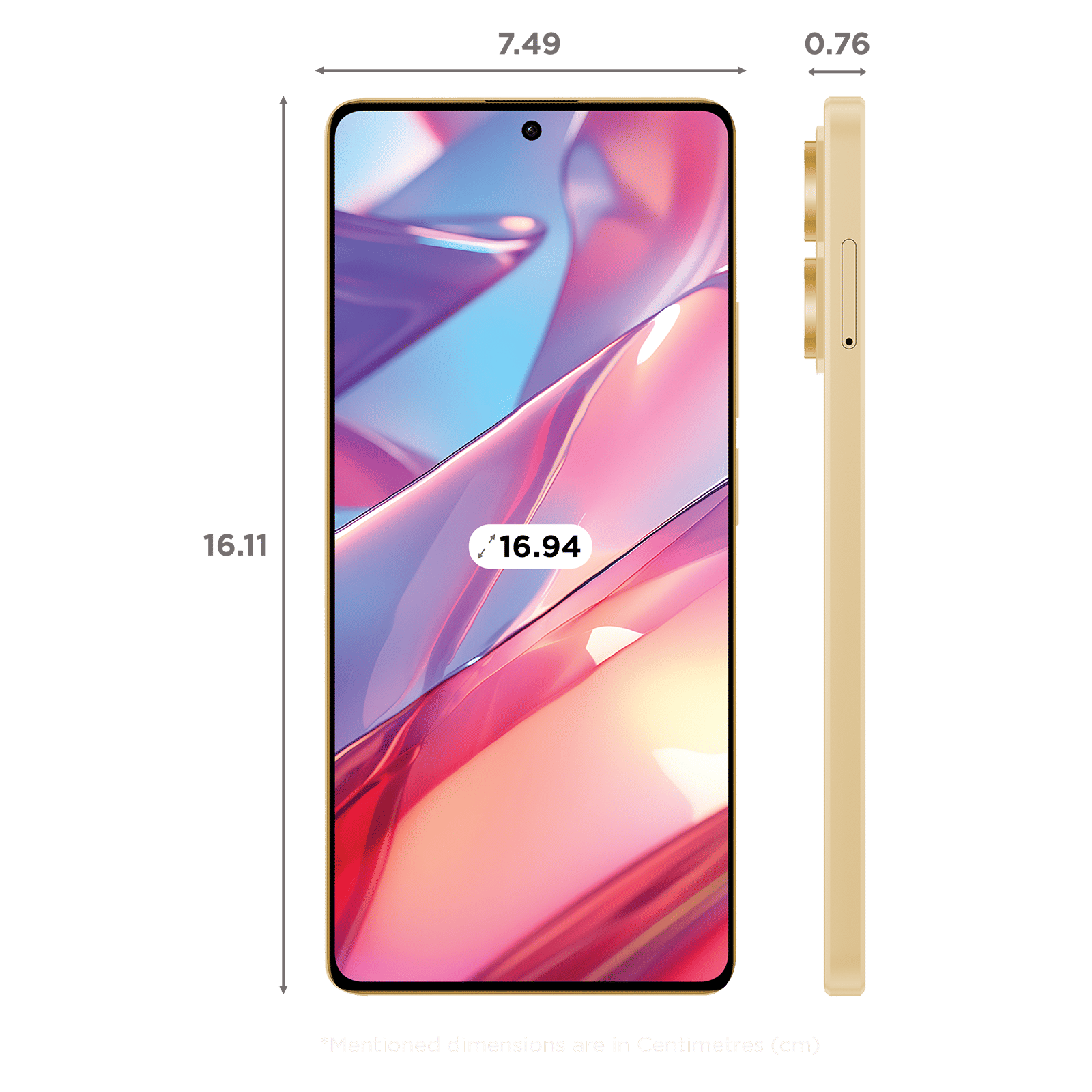 Buy Redmi Note 13 5g 6gb Ram 128gb Prism Gold Online Croma